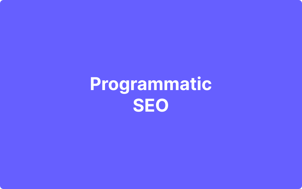 Learn Programmatic SEO | UntalkedSEO