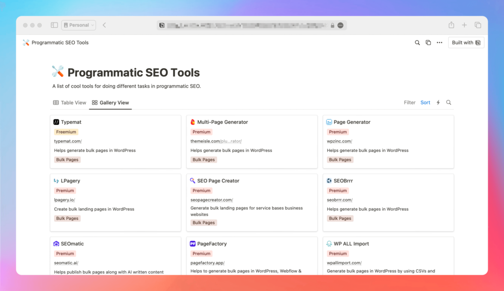 Programmatic SEO Tools | UntalkedSEO